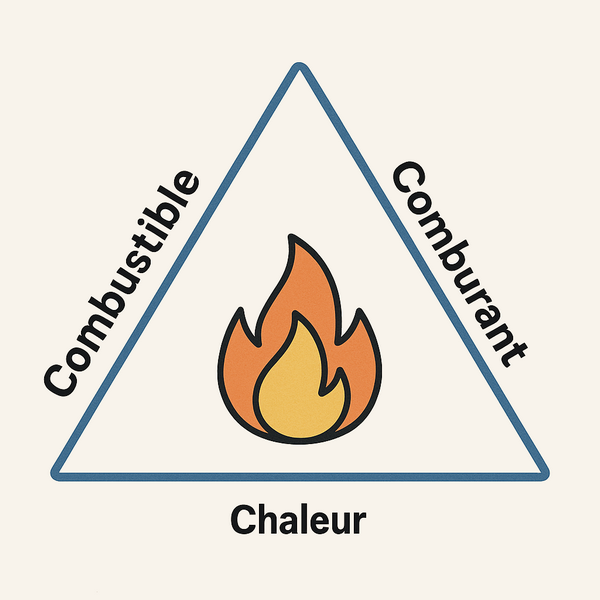 Le feu - fiche de révision SSIAP